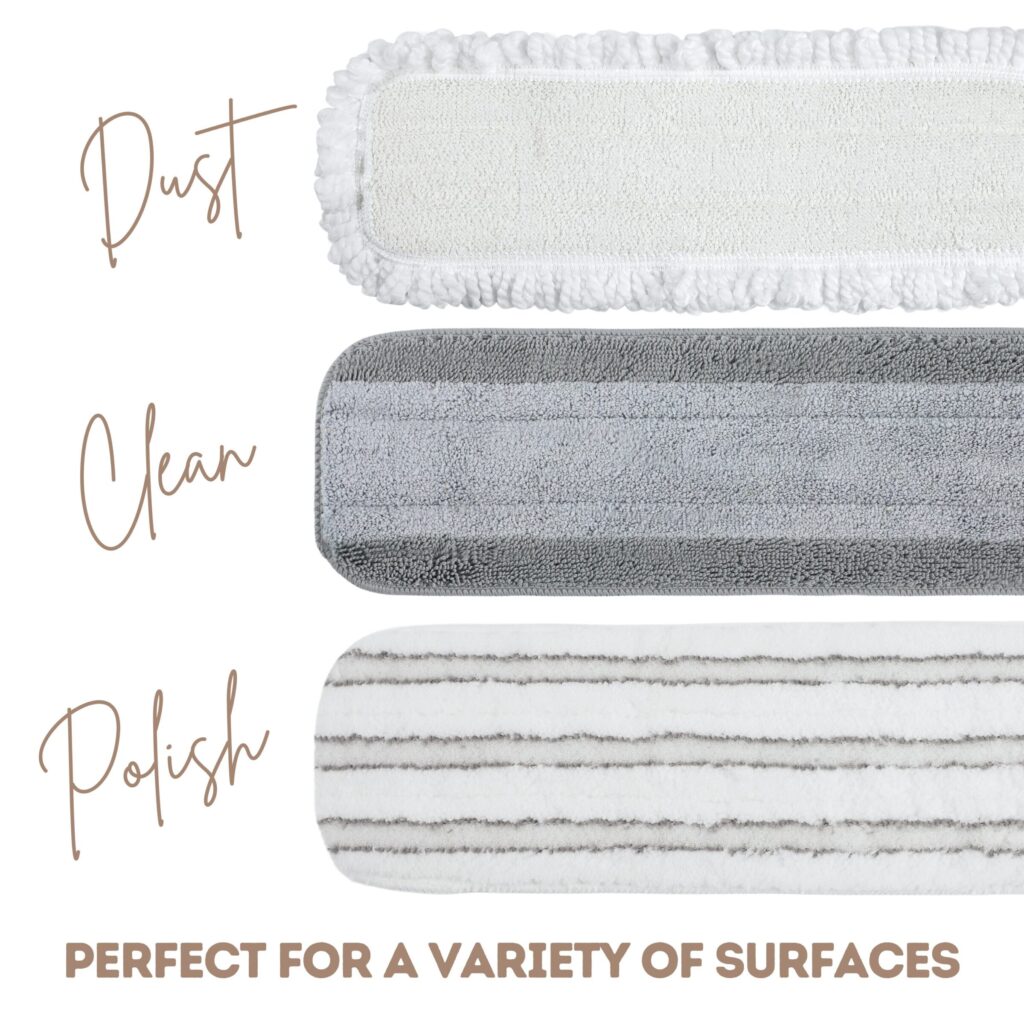 Quick Shine ® Clean + Polish All-In-One Multi-Action Mop Kit - Quick ...