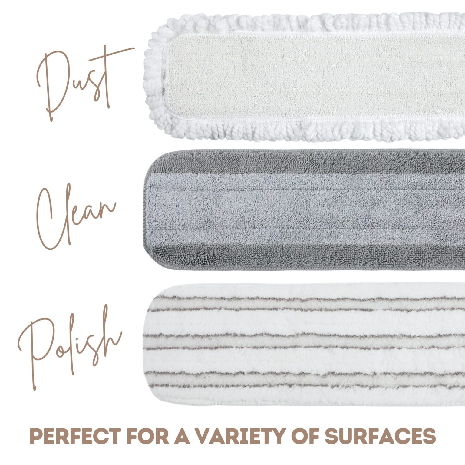 Quick Shine ® Clean + Polish All-In-One Multi-Action Mop Kit - Quick ...