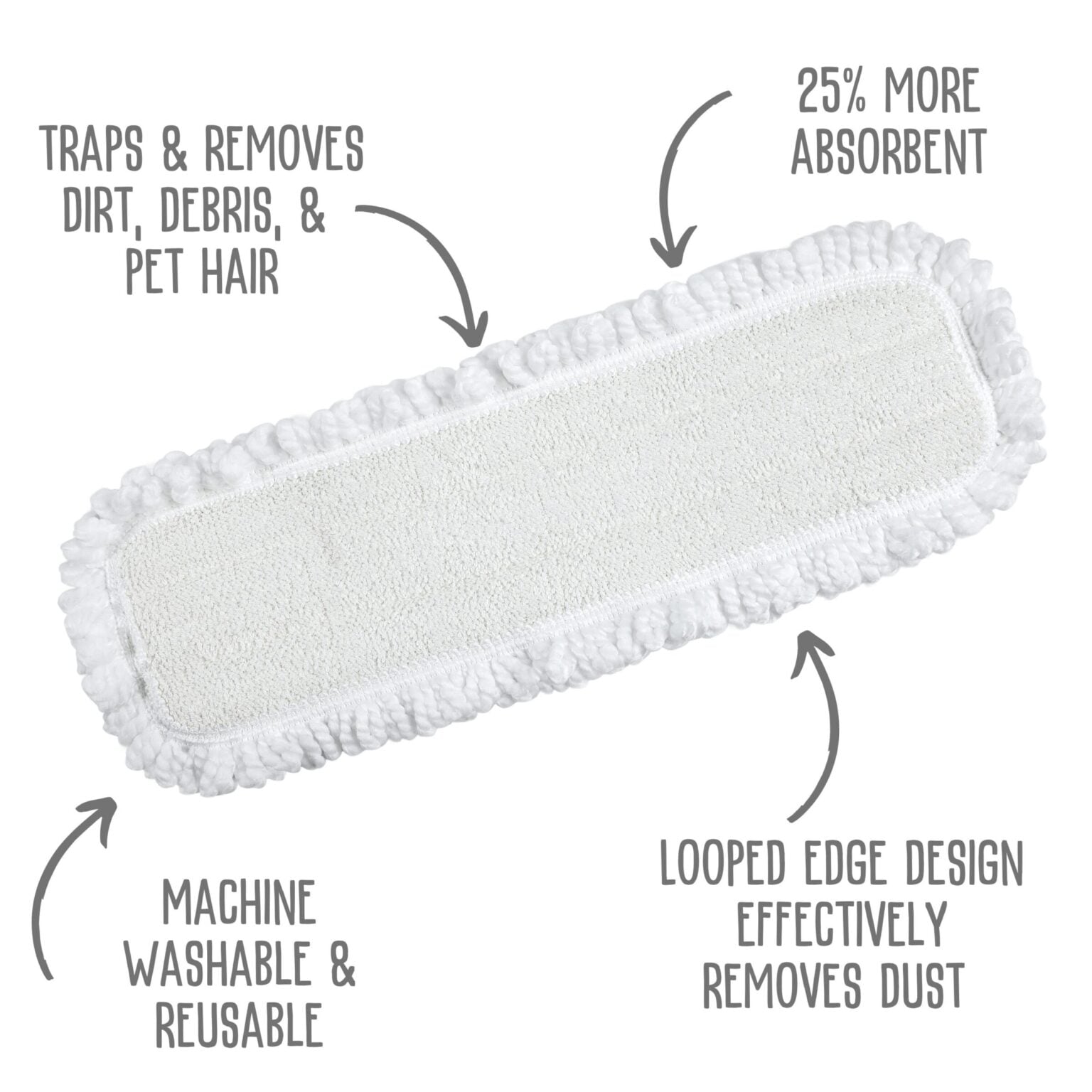 Quick Shine ® Clean + Polish All-In-One Multi-Action Mop Kit - Quick ...