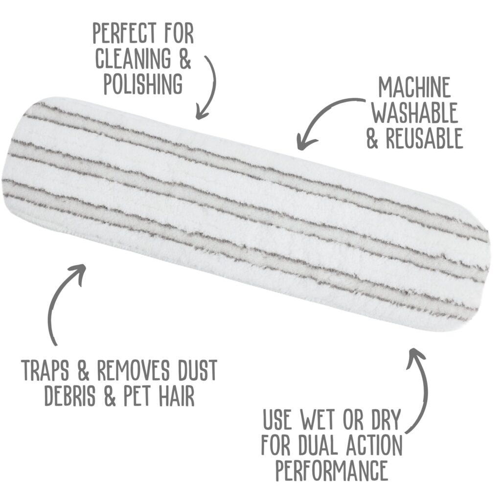 Quick Shine ® Clean + Polish All-In-One Multi-Action Mop Kit - Quick ...