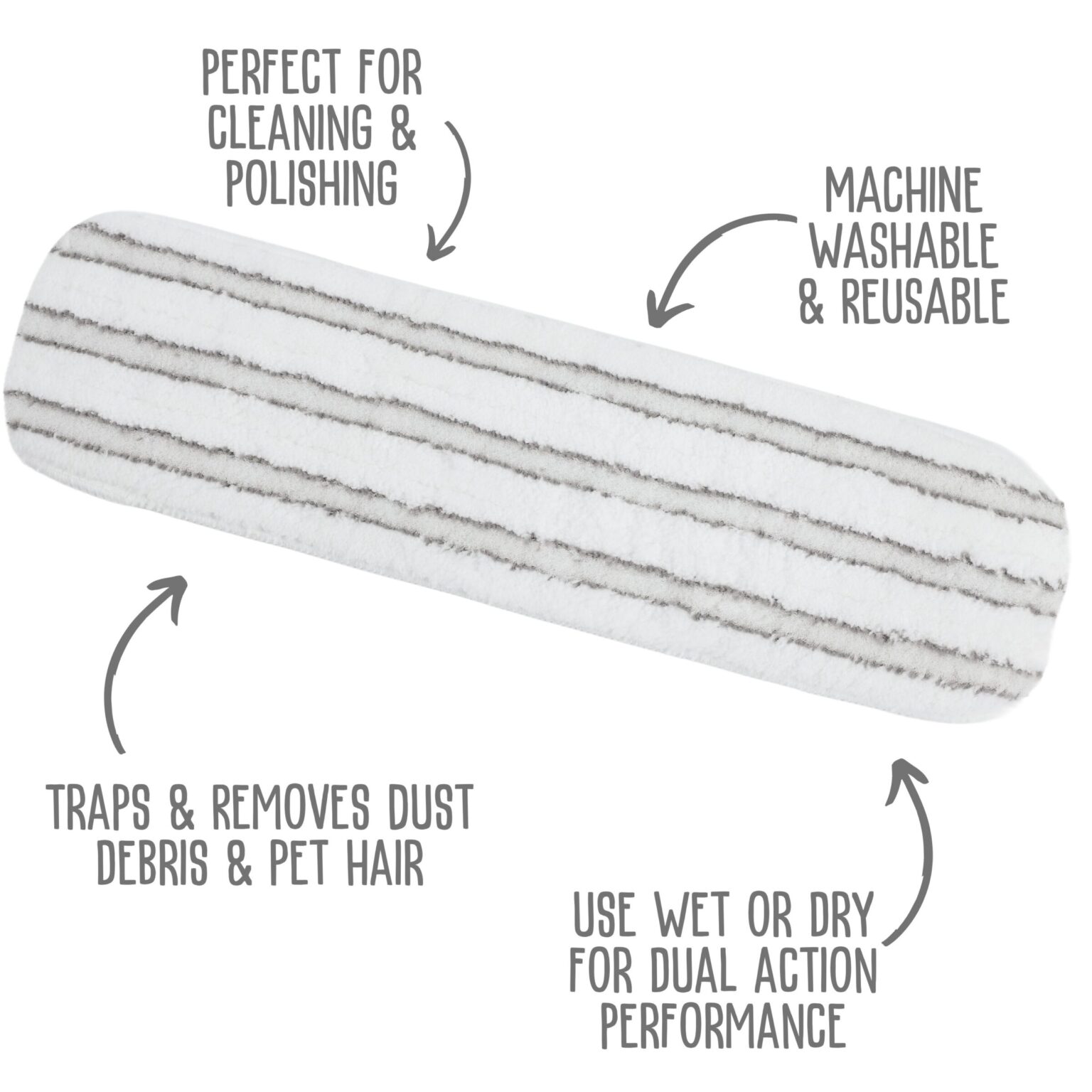 Quick Shine ® Clean + Polish All-In-One Multi-Action Mop Kit - Quick ...