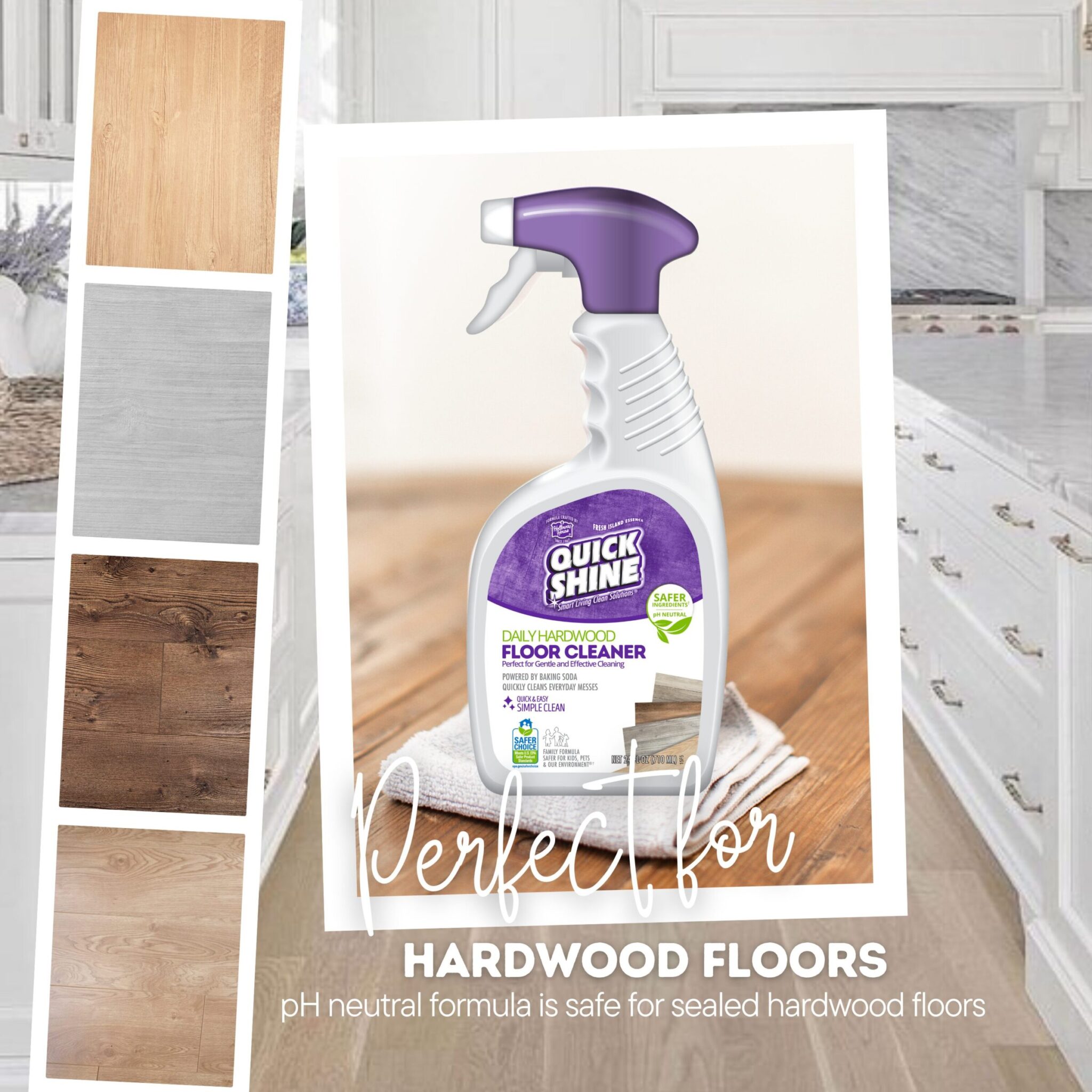 Quick Shine ® Daily Care Hardwood Floor Cleaner - Quick Shine Floors