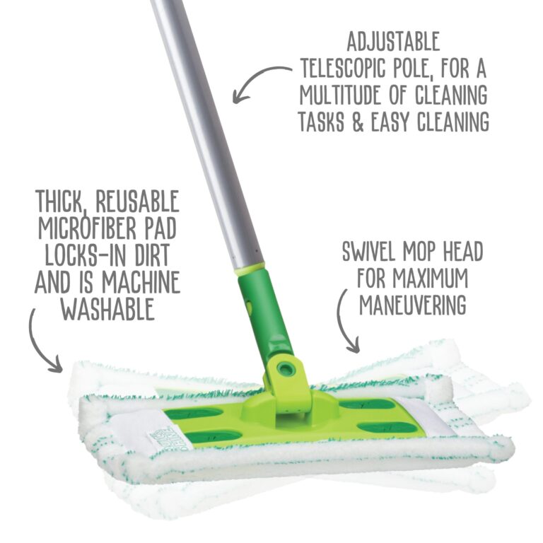Quick Shine ® Hardwood Clean + Polish Floor Mop Kit - Quick Shine Floors