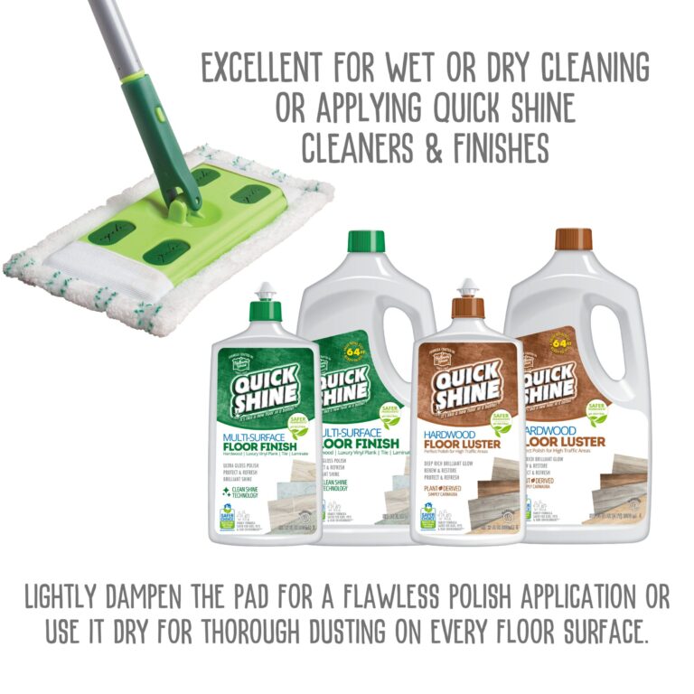 Quick Shine ® Hardwood Clean + Polish Floor Mop Kit - Quick Shine Floors